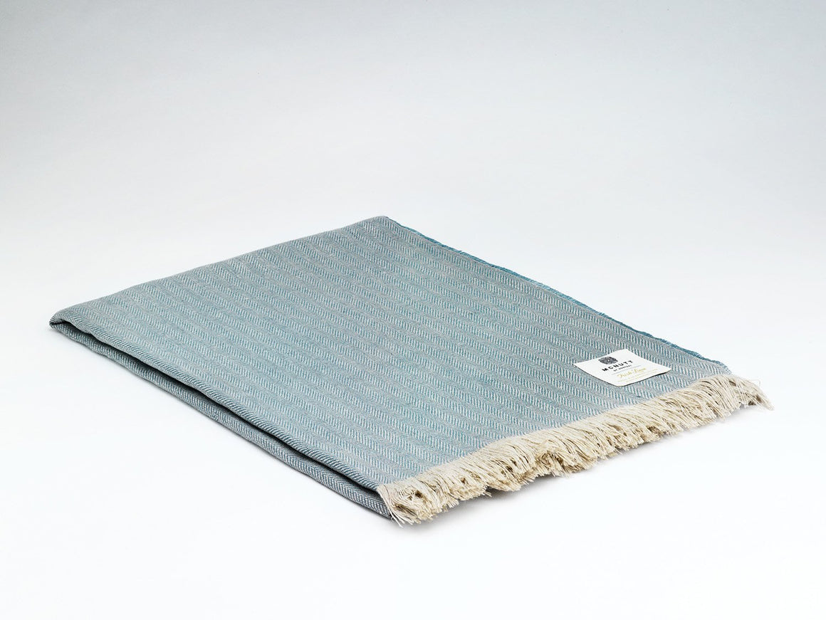 McNutt of Donegal 100% Irish Linen Blanket/Throw